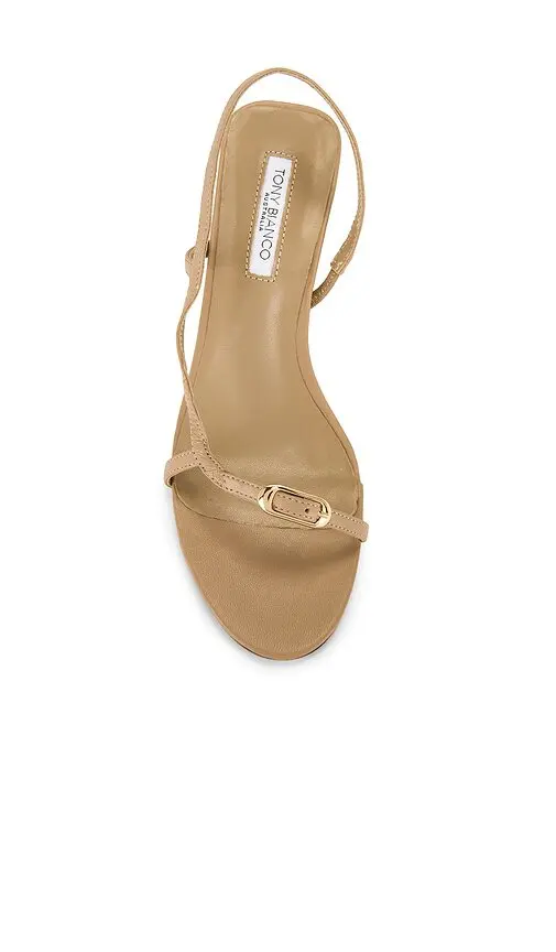 Buy TONY BIANCO Christine Sandal Nude - Bisque Nappa At 5% Off